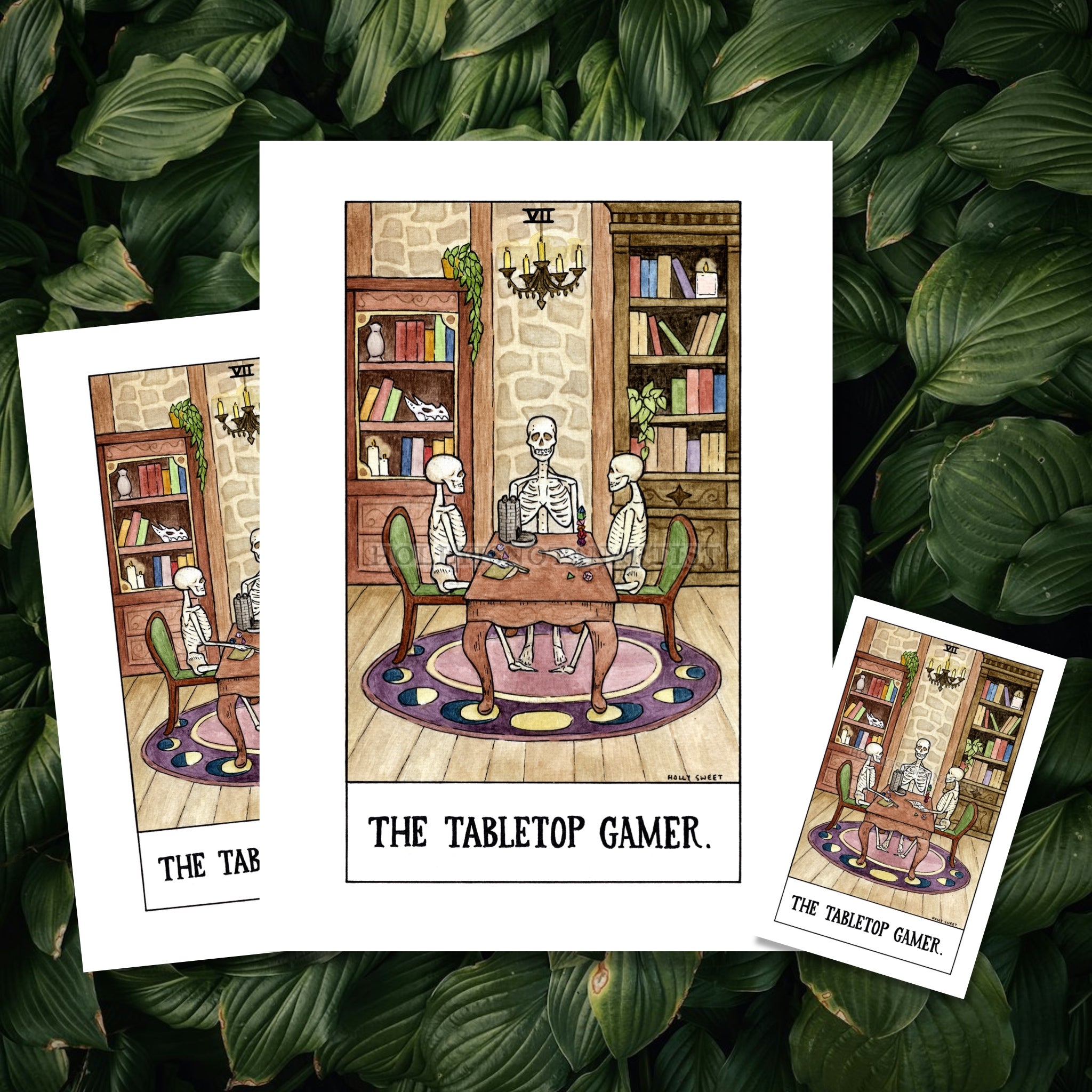The Tabletop Gamer tarot card prints – hollyisnotanartist